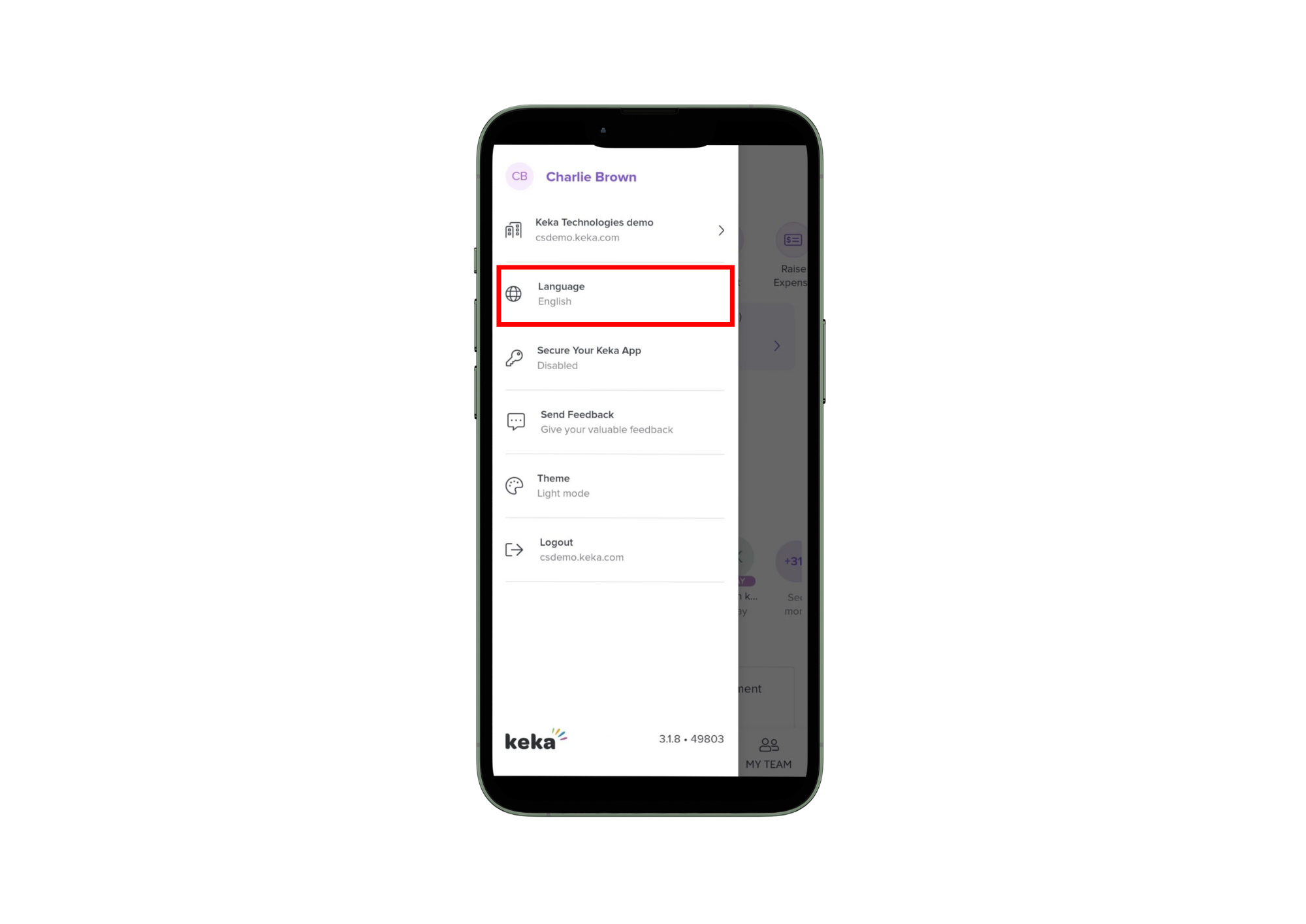 Keka Mobile App General Settings – KekaHR Help Center