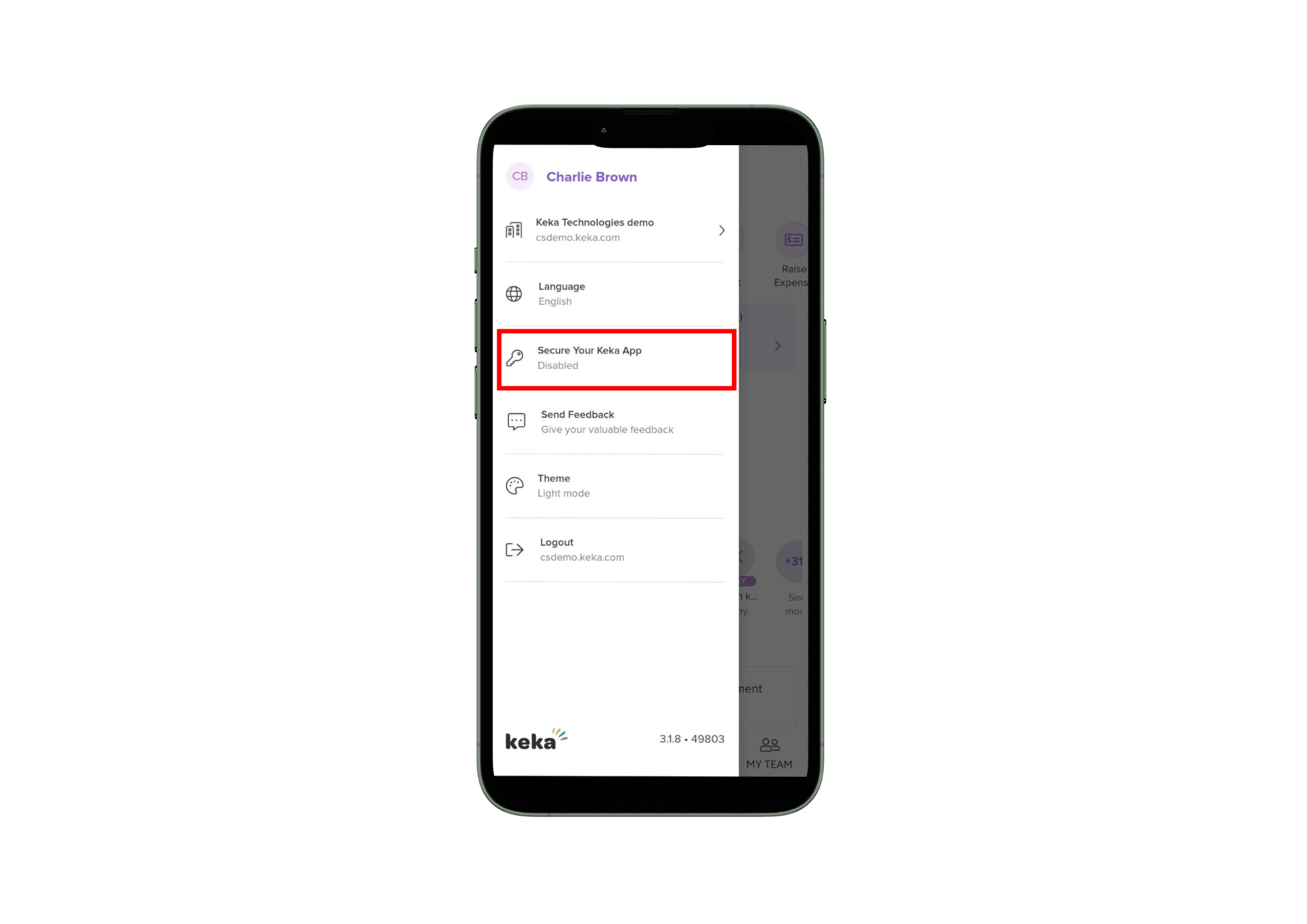Keka Mobile App General Settings – KekaHR Help Center