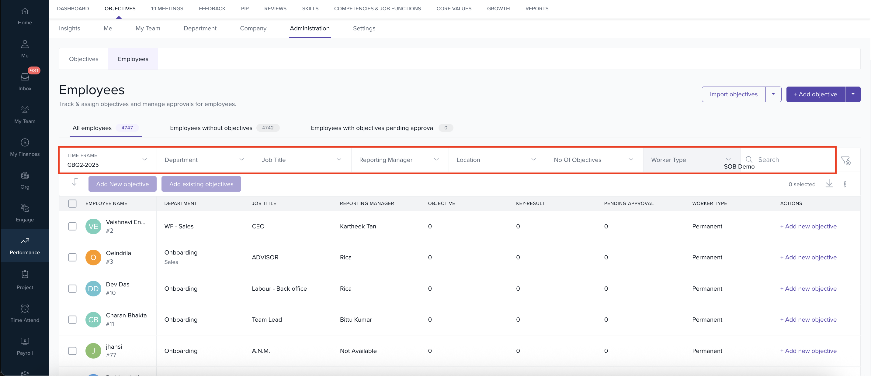 Bulk Assign Goals in Keka: Streamline Employee Objective Management – KekaHR Help Center