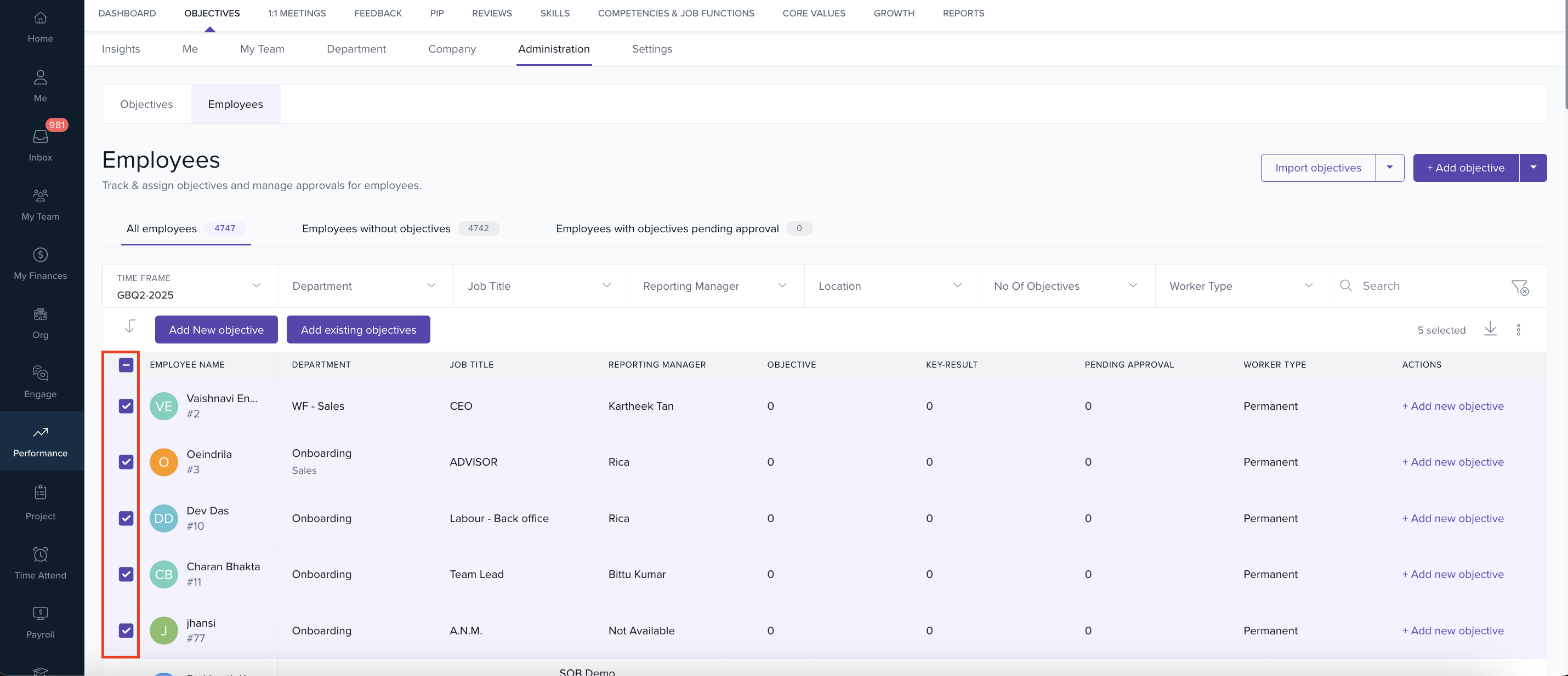 Bulk Assign Goals in Keka: Streamline Employee Objective Management – KekaHR Help Center