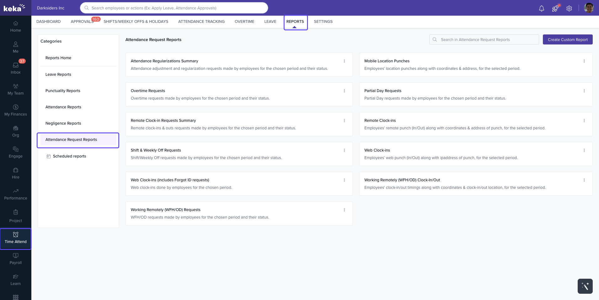Using Attendance Request Reports – KekaHR Help Center