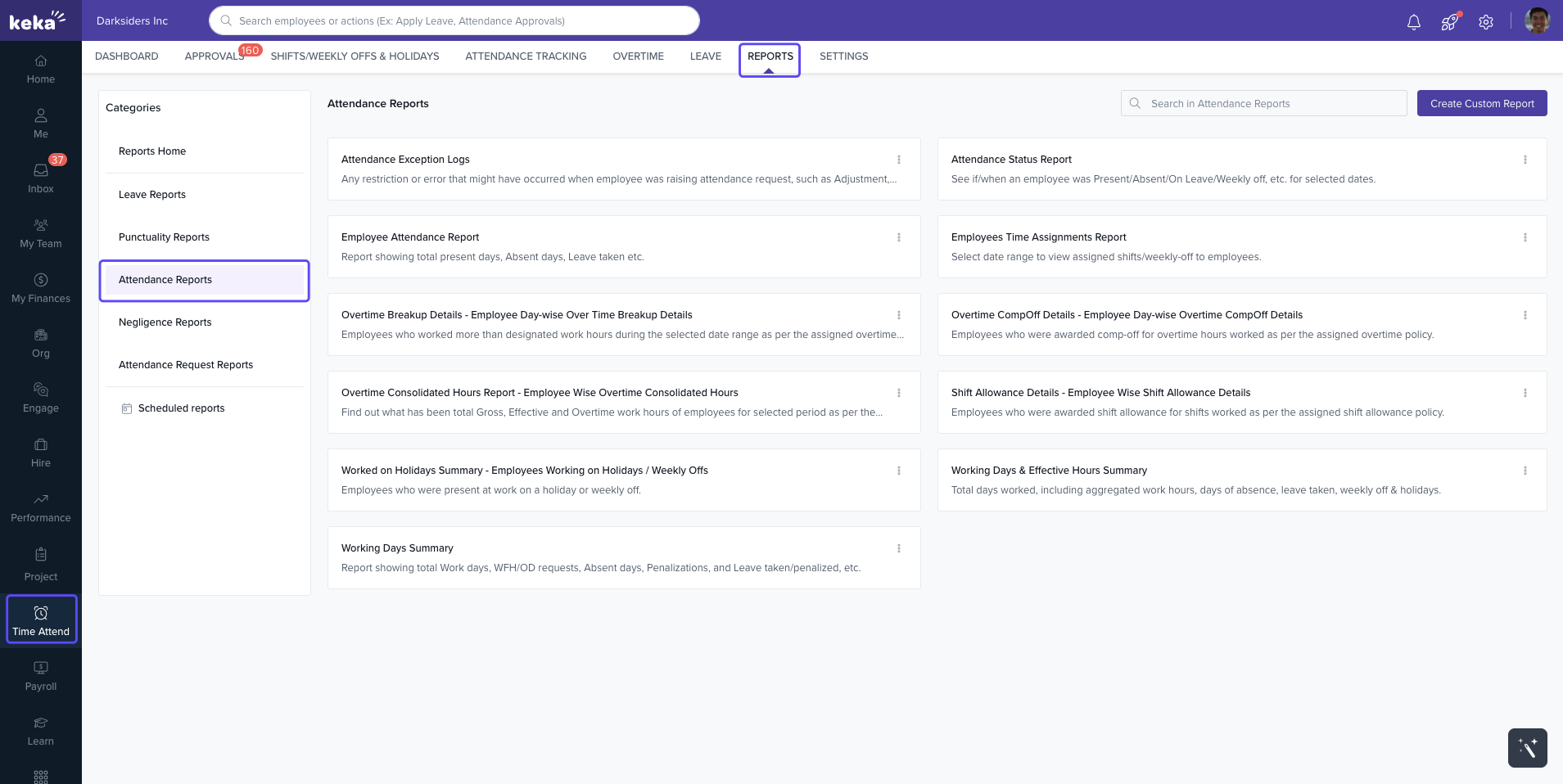 Using Attendance Reports – KekaHR Help Center