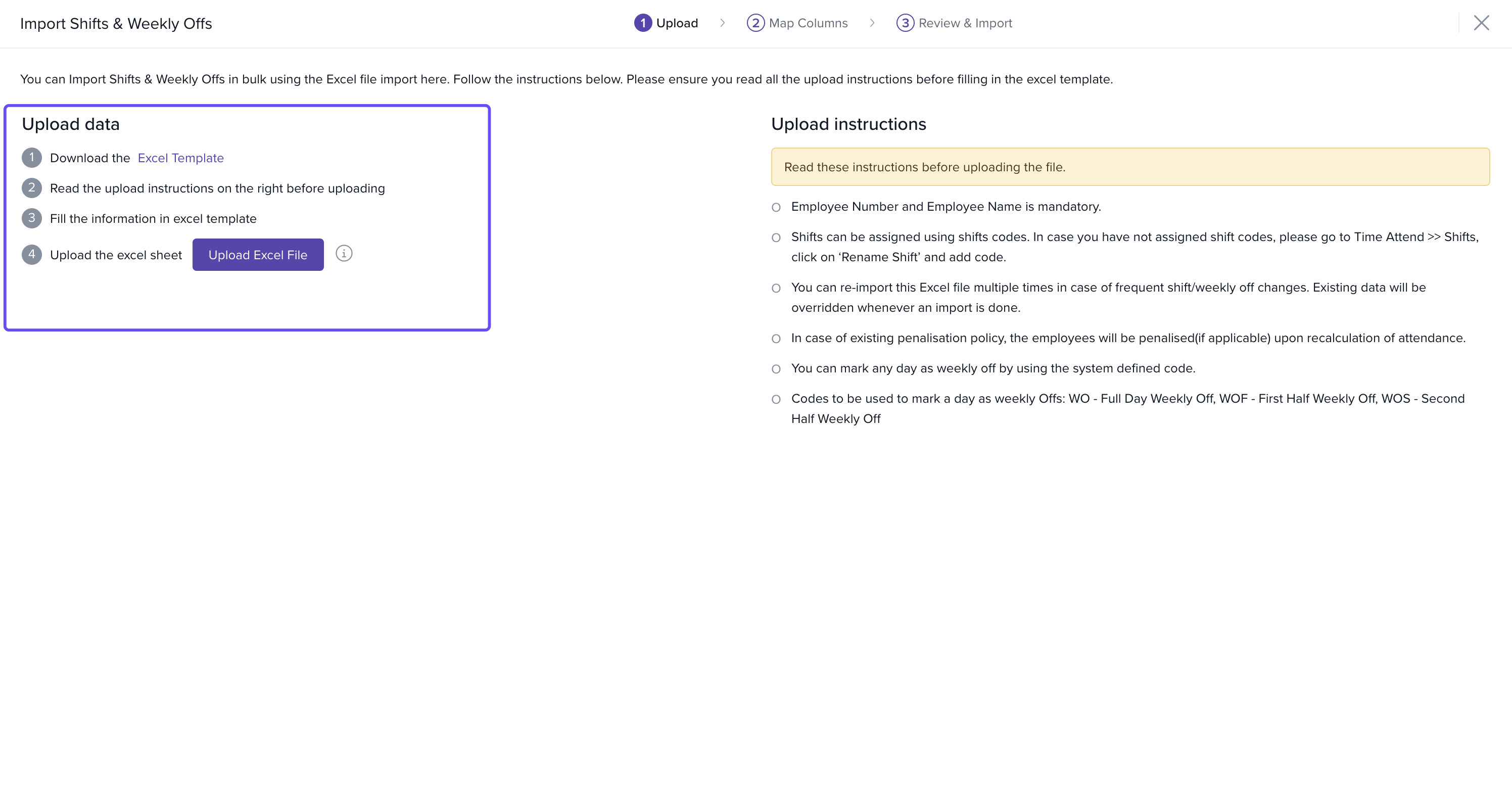 Managing shifts and weekly off assignments – KekaHR Help Center